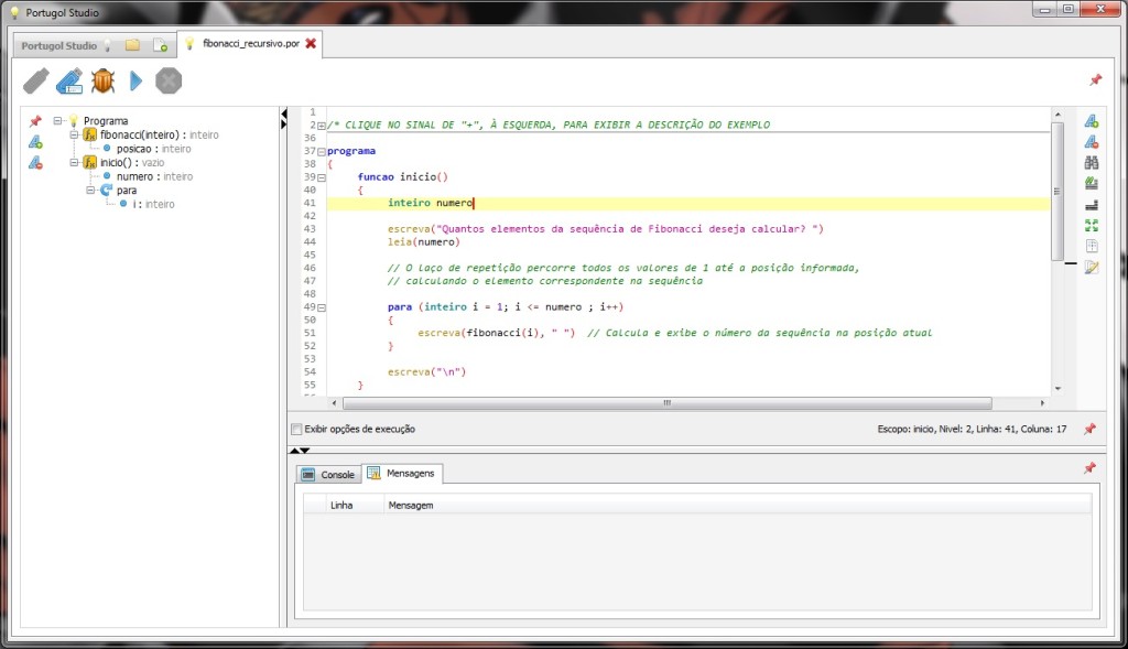 Melhores IDEs para Portugol – Professor Benjamin